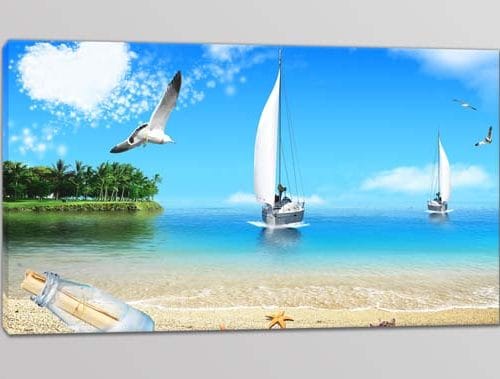 Quadri moderni paesaggi di vario genere